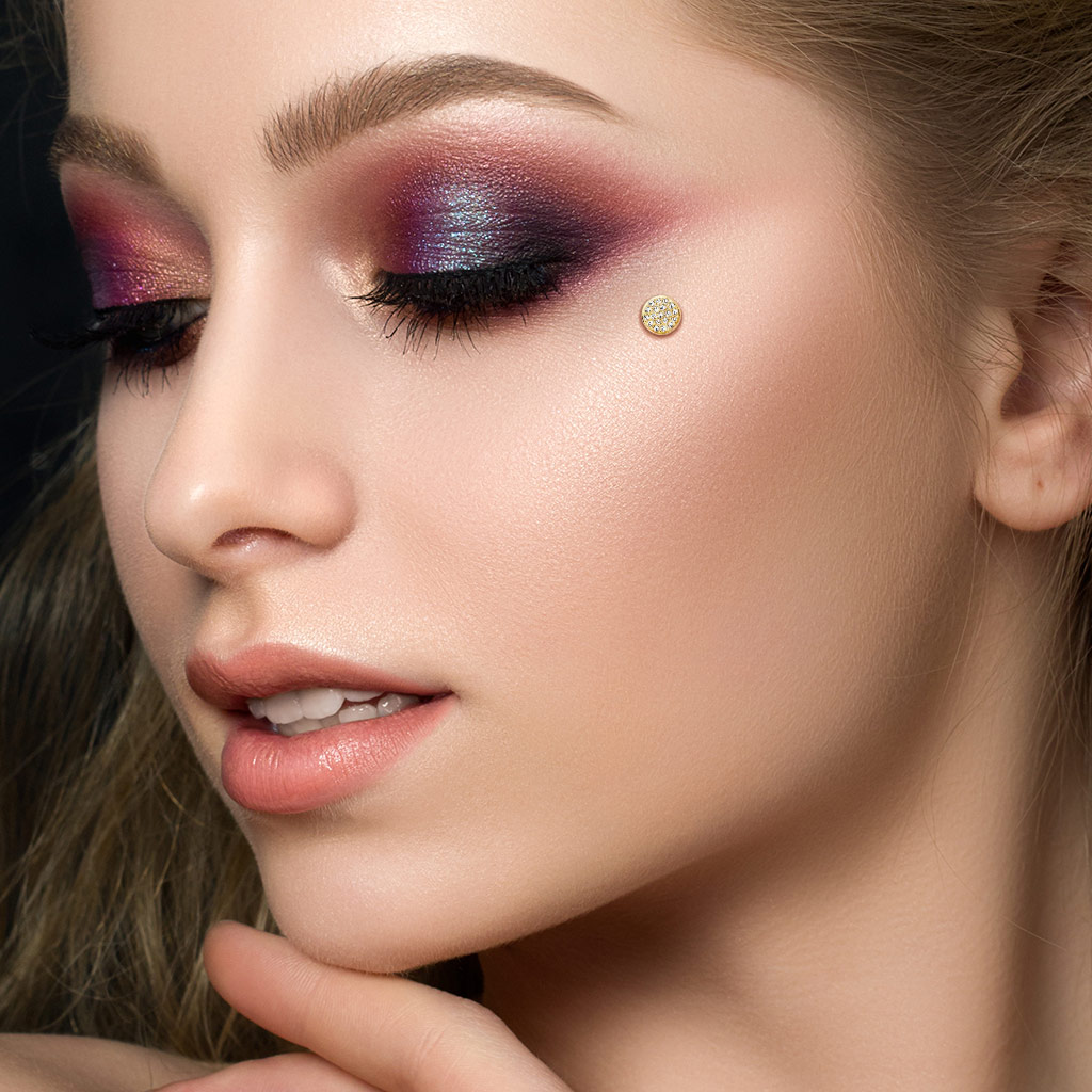 Dermal aus 14 Karat Gold für dein Dermal Anchor